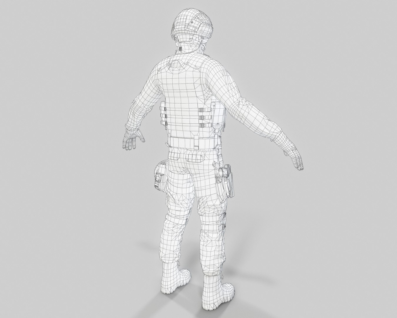 3D army man model - TurboSquid 1349594