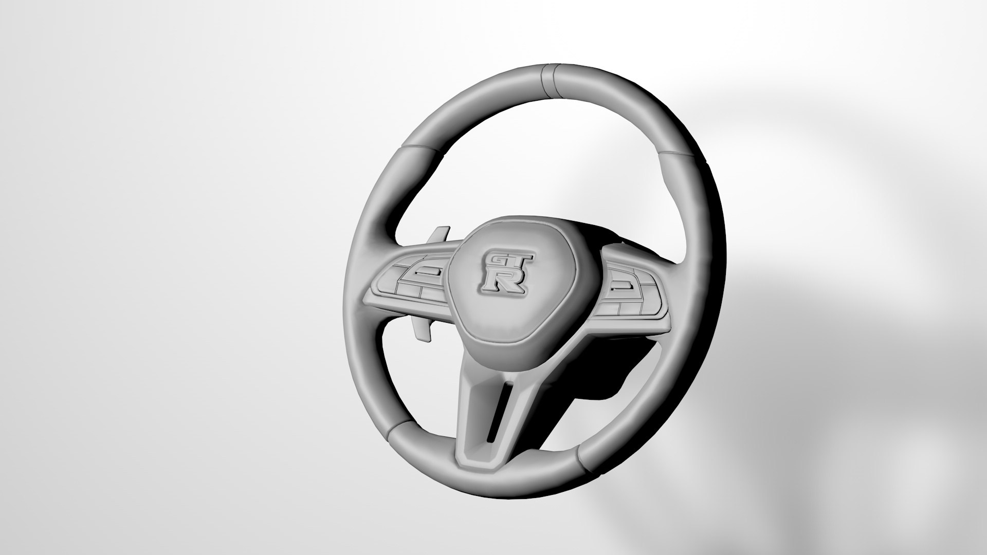 Nissan Skyline GT-R R35 2017 Steering Wheel 3D model - TurboSquid 2019151