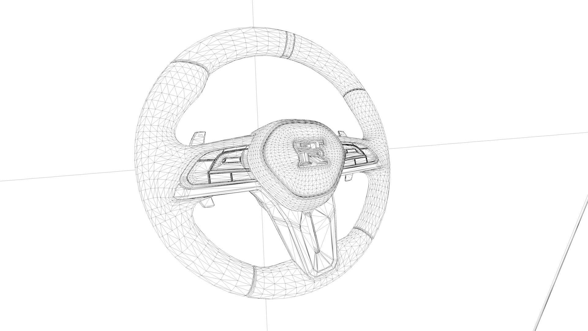 Nissan Skyline GT-R R35 2017 Steering Wheel 3D model - TurboSquid 2019151