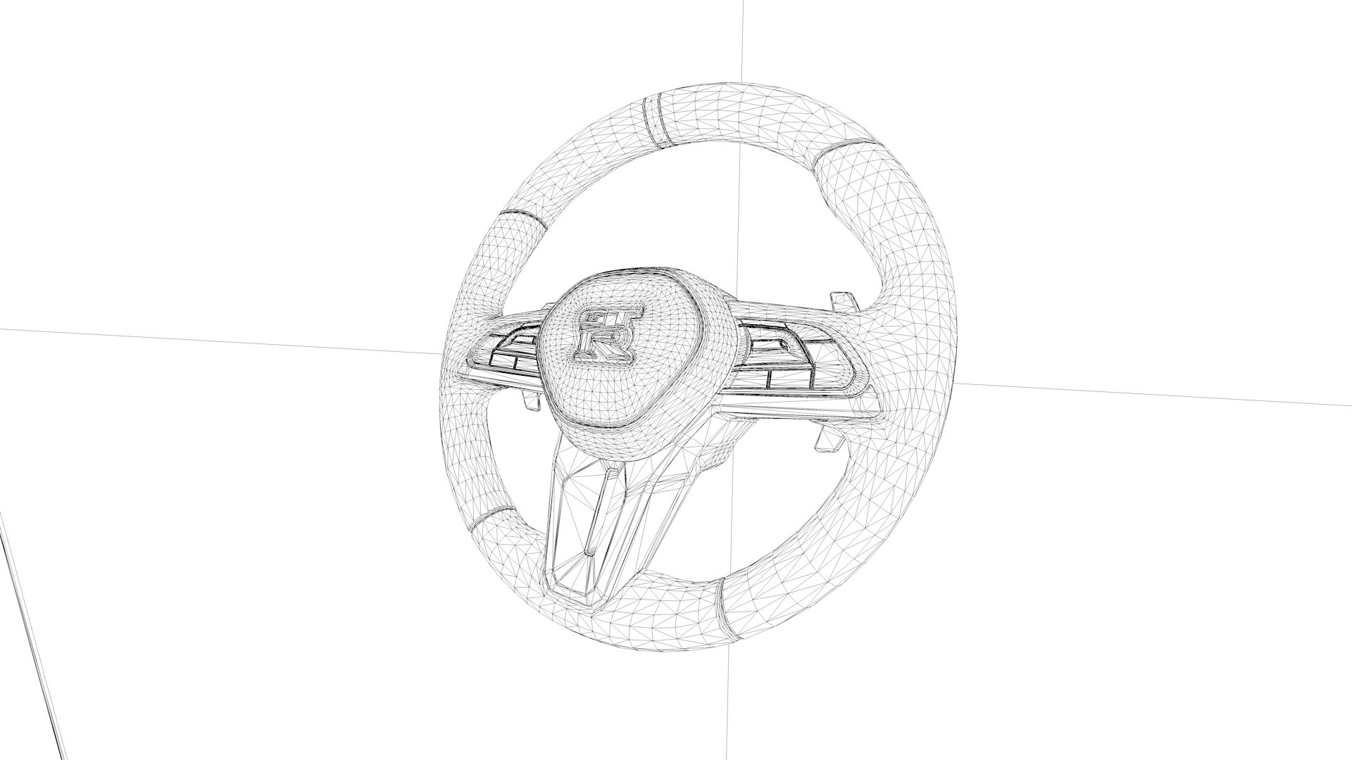 Nissan Skyline GT-R R35 2017 Steering Wheel 3D model - TurboSquid 2019151