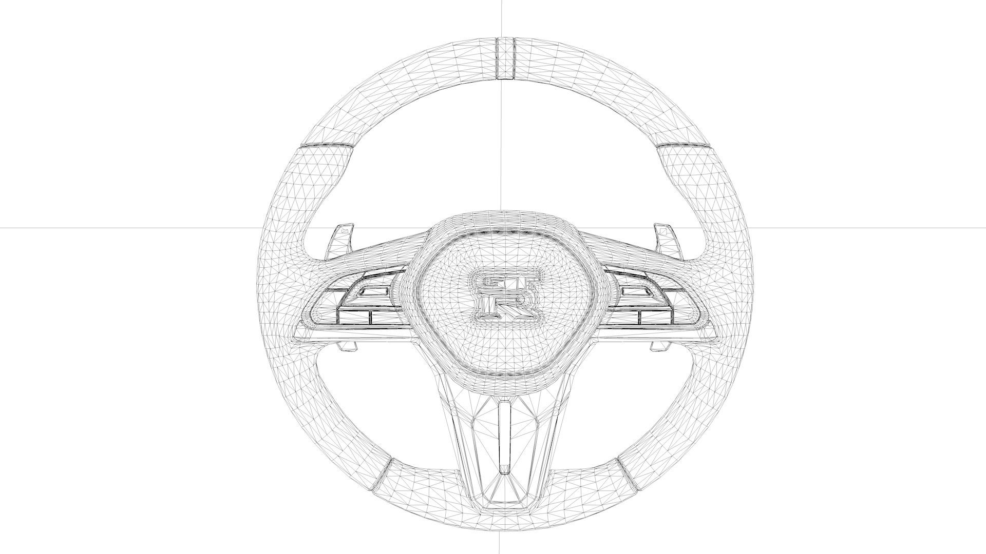 Nissan Skyline GT-R R35 2017 Steering Wheel 3D model - TurboSquid 2019151
