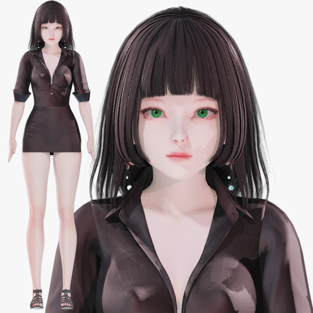 3D Casual Clothing 0010 - UE5 - Unity - Blender - Animated - Realistic ...