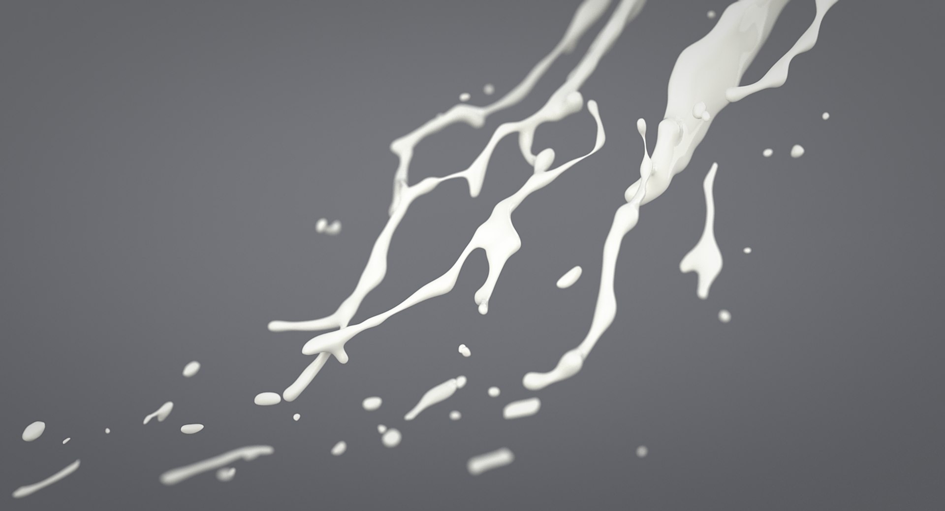 Abstract Splash Model - TurboSquid 1382873