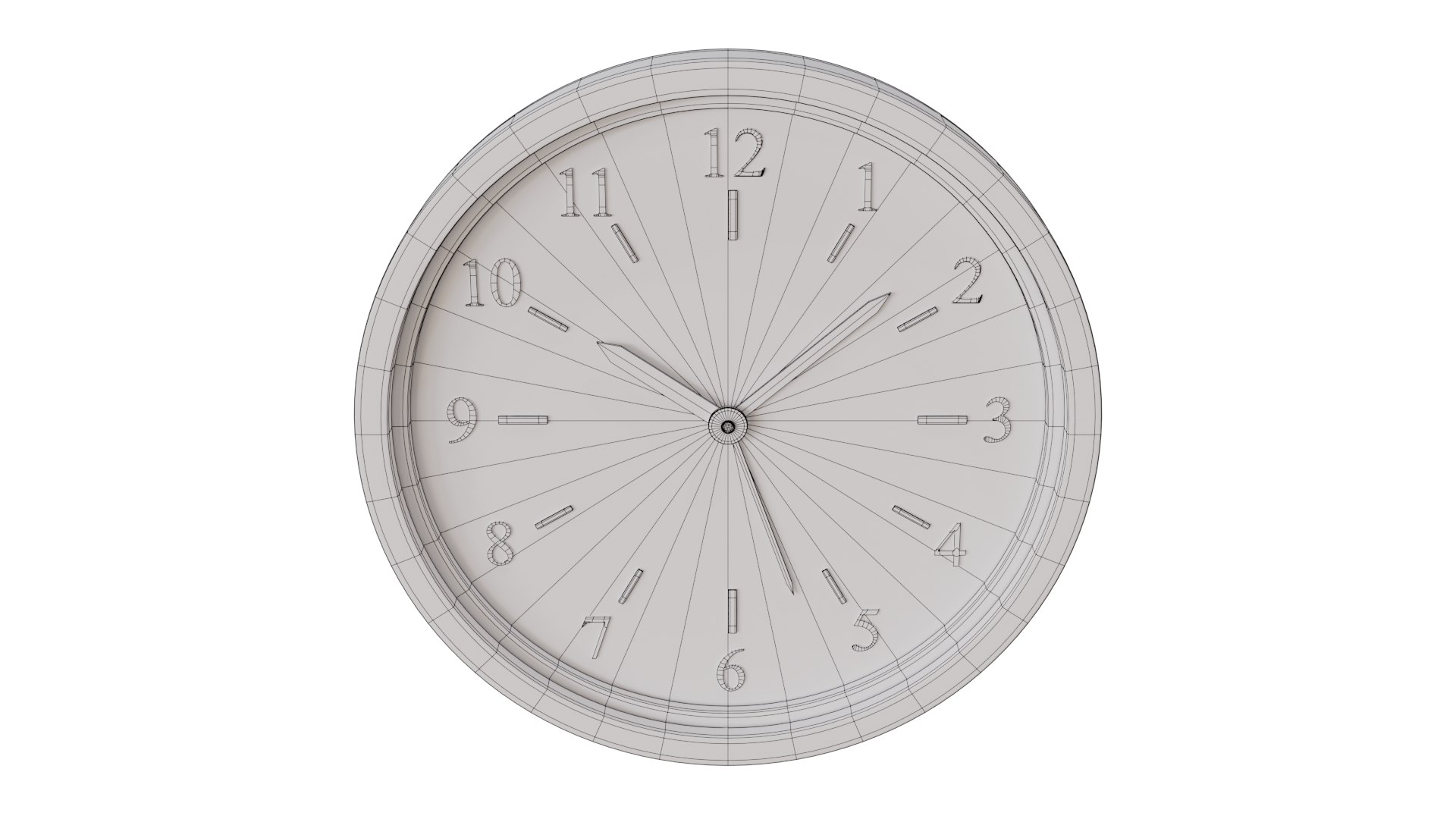 3D Wall Clock Model A - TurboSquid 2113837