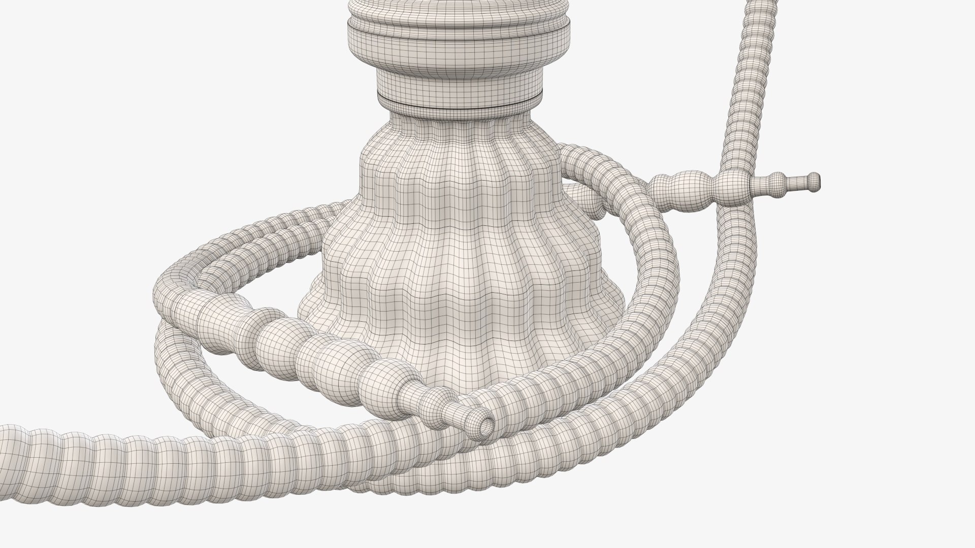 3D hookah hooka model - TurboSquid 1678105