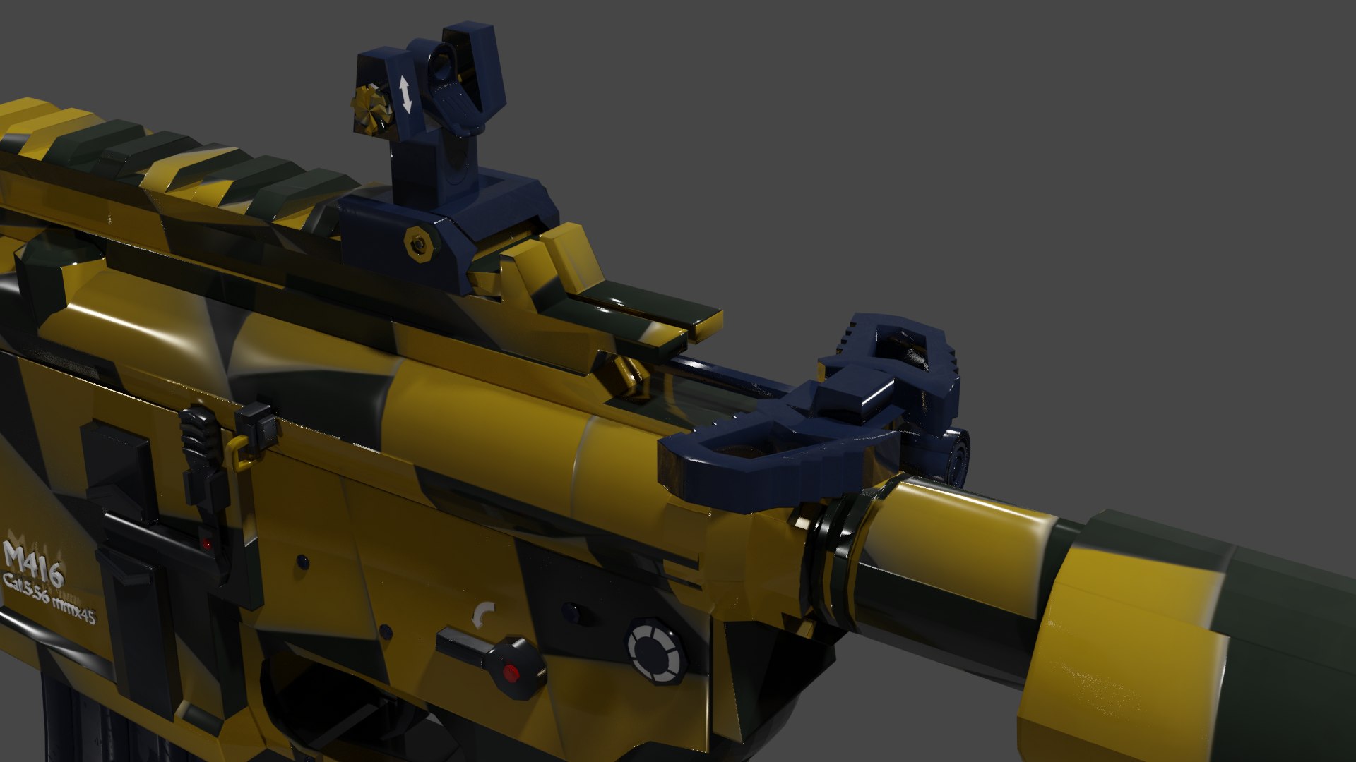 M416 Patterns 3D Model - TurboSquid 1692142