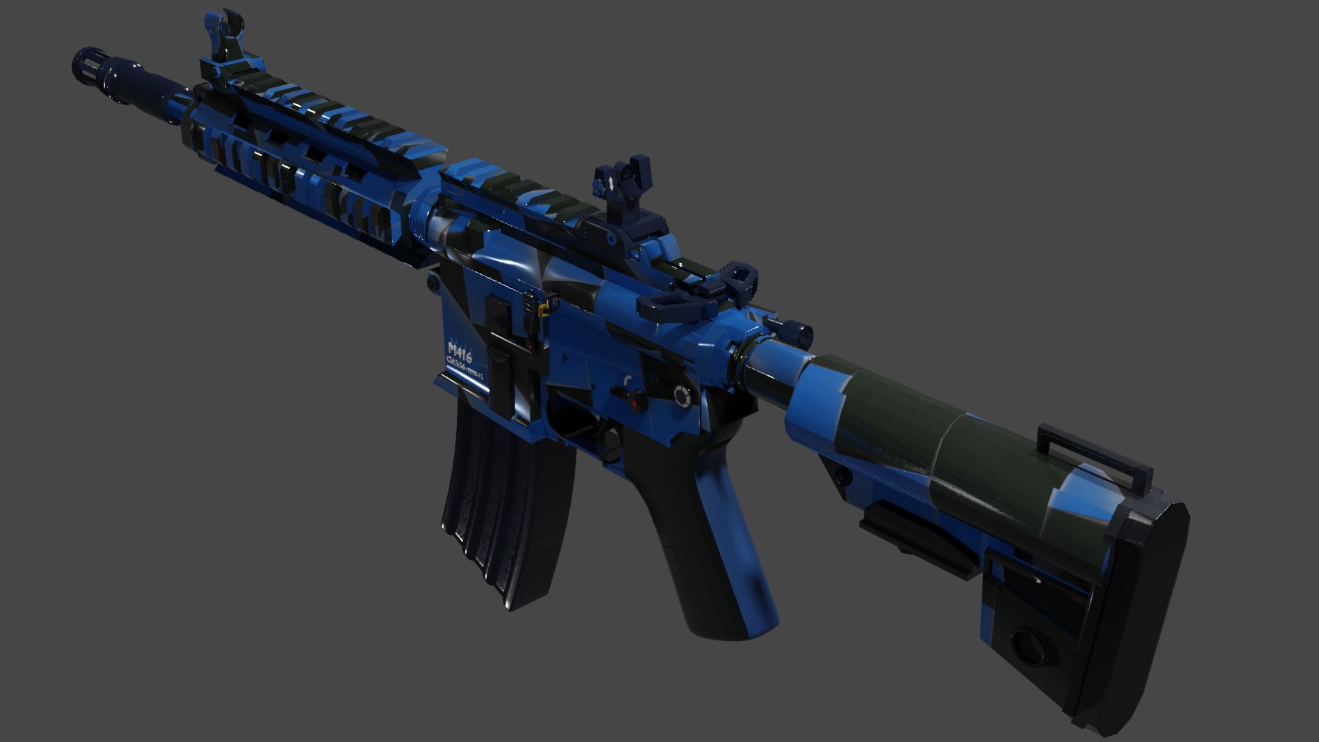 M416 Patterns 3D Model - TurboSquid 1692142