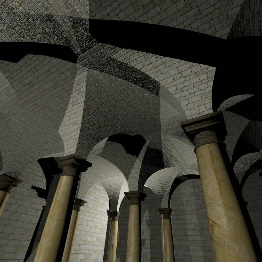 Romanic Vaulting Simple Column Max