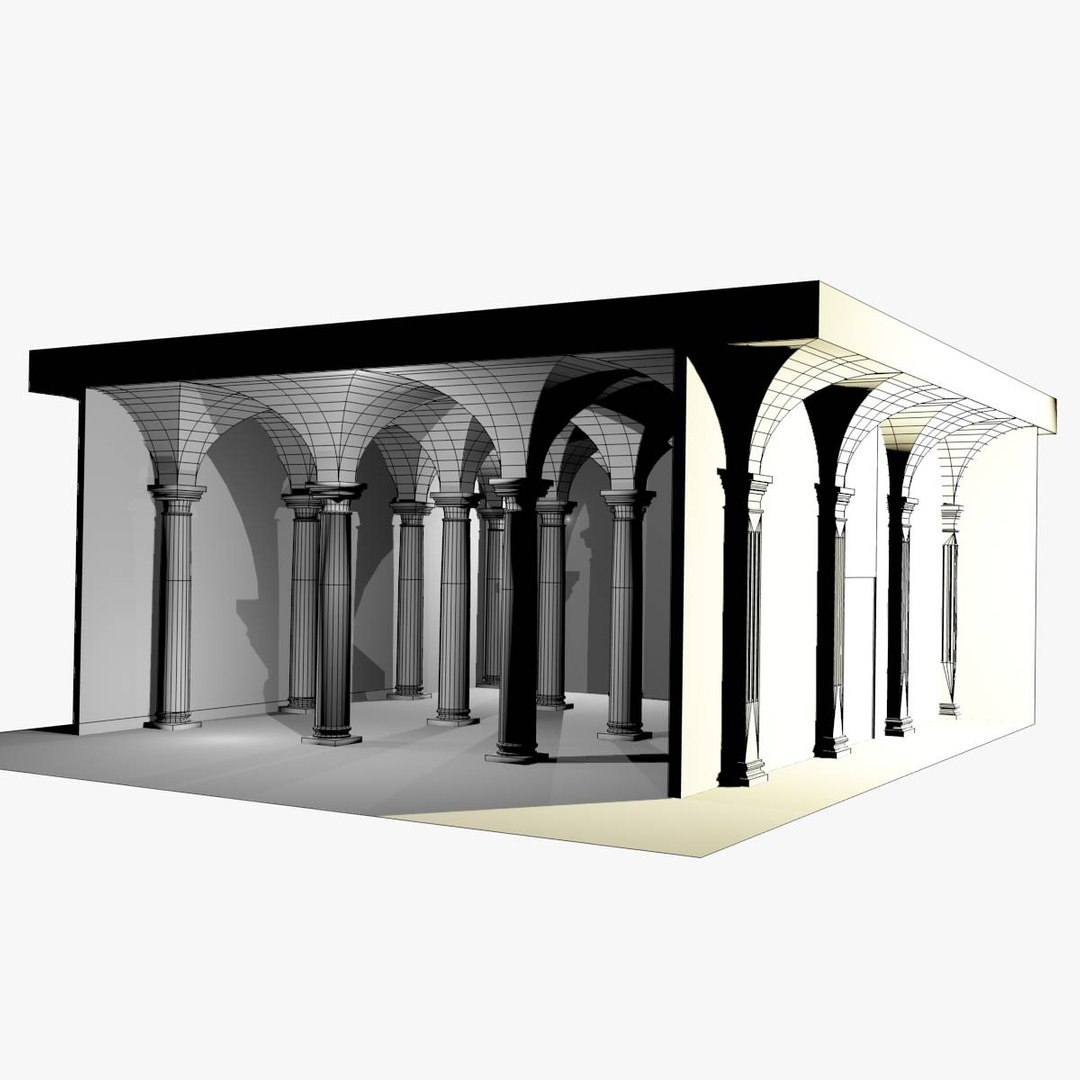 Romanic Vaulting Simple Column Max