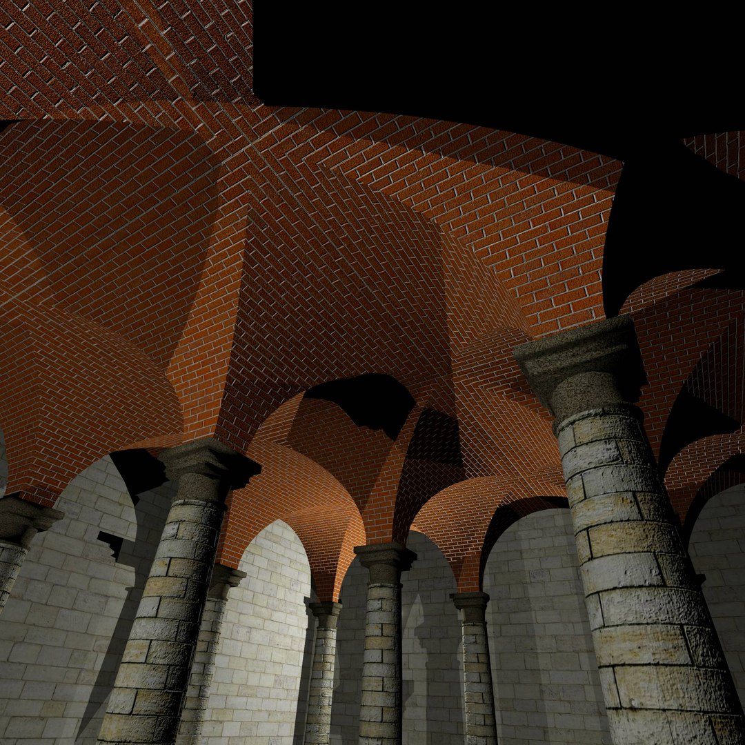 Romanic Vaulting Simple Column Max