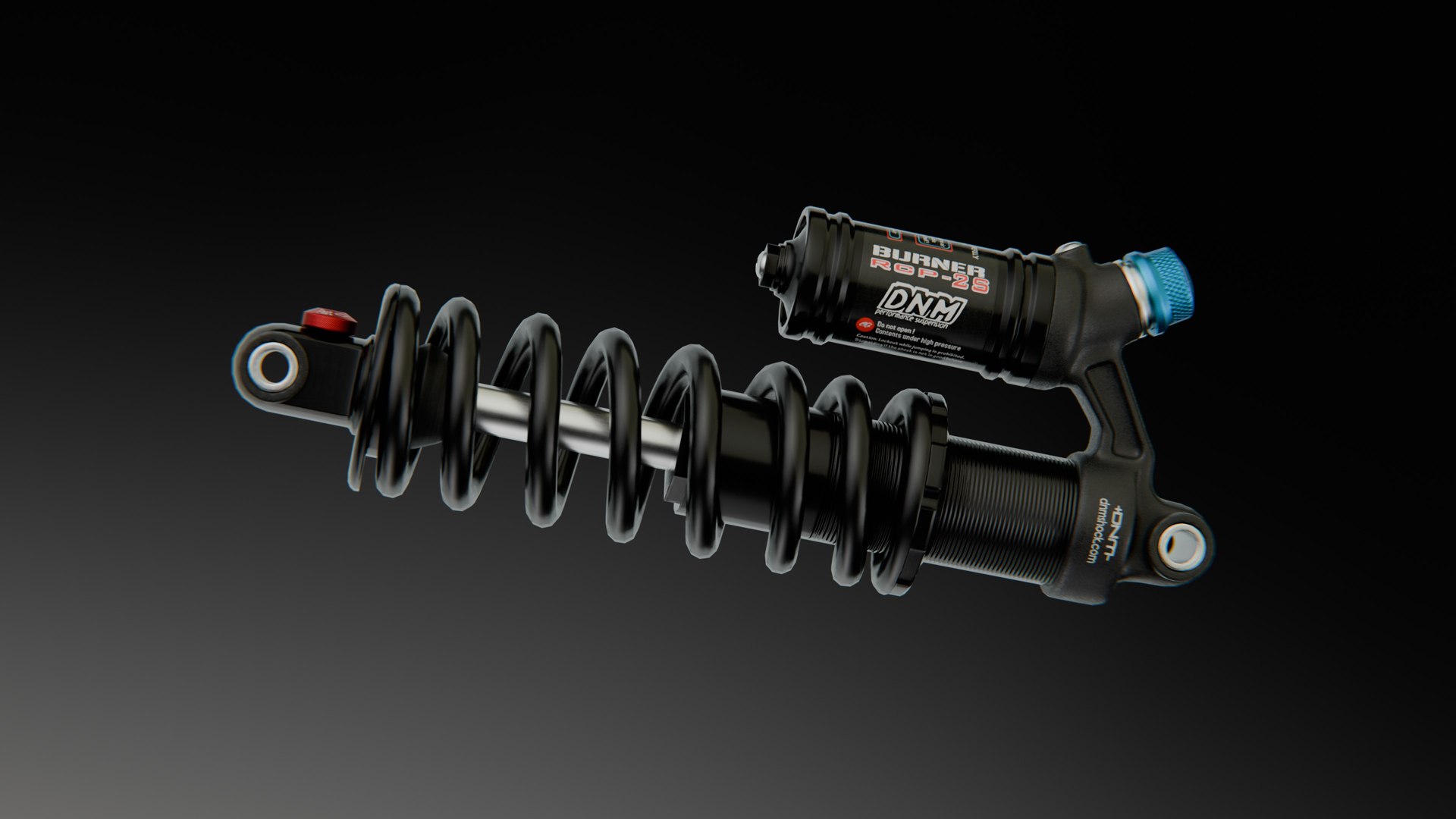 DNM Coil Shock MTB 3D Model - TurboSquid 2182719