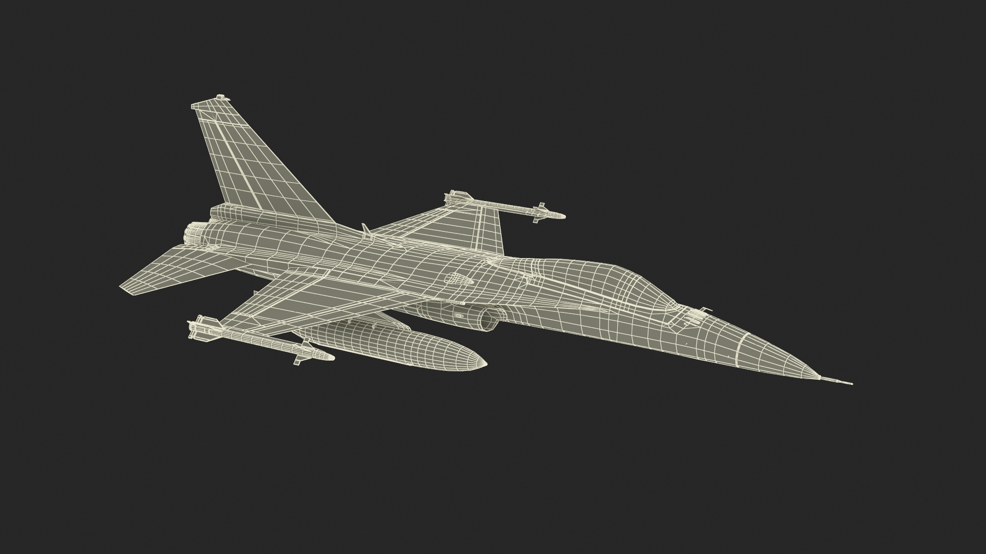 Combat Interceptor Fighter Jet With Pilot Flying 3D Model - TurboSquid ...