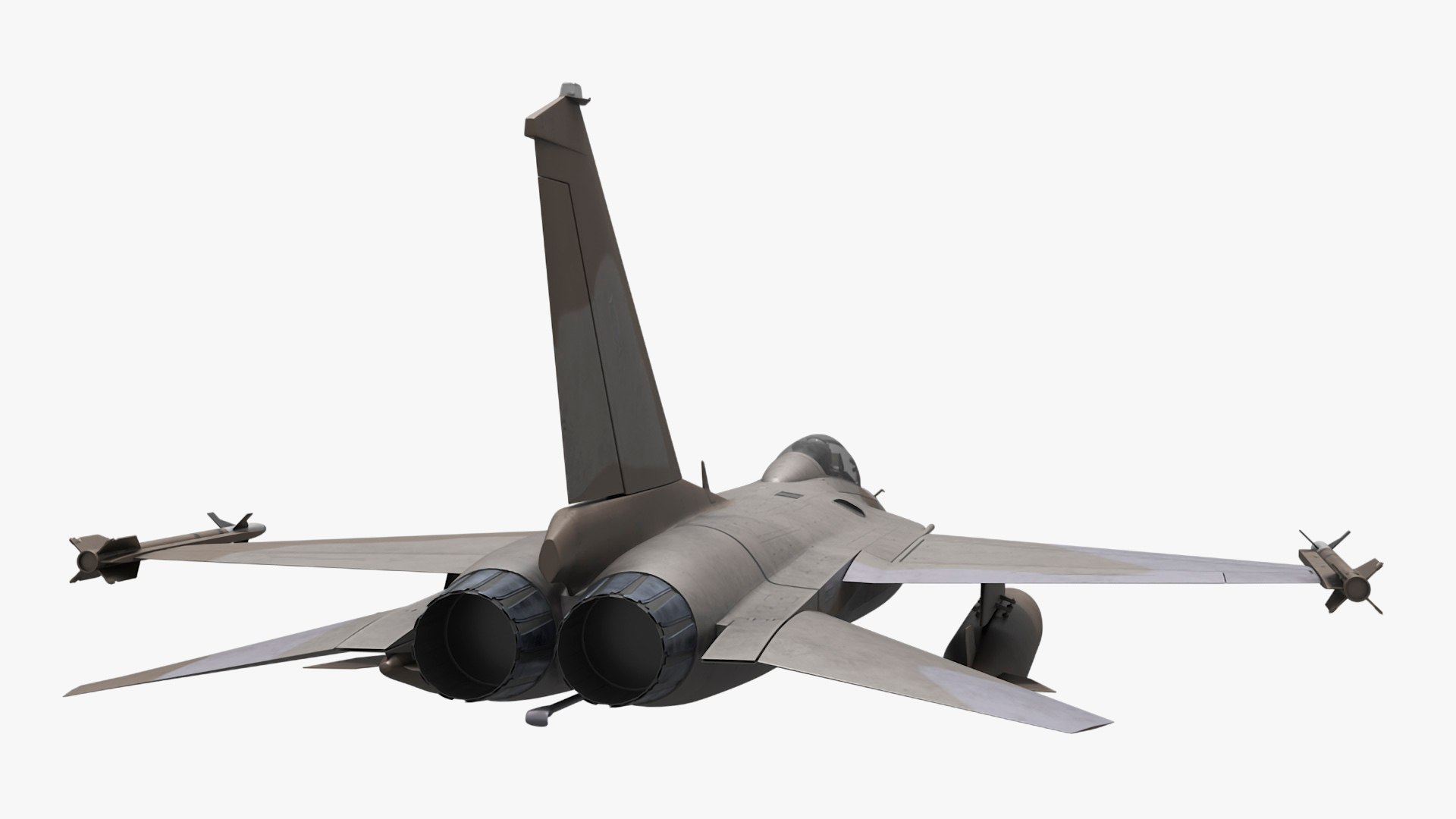 Combat Interceptor Fighter Jet With Pilot Flying 3D Model - TurboSquid ...