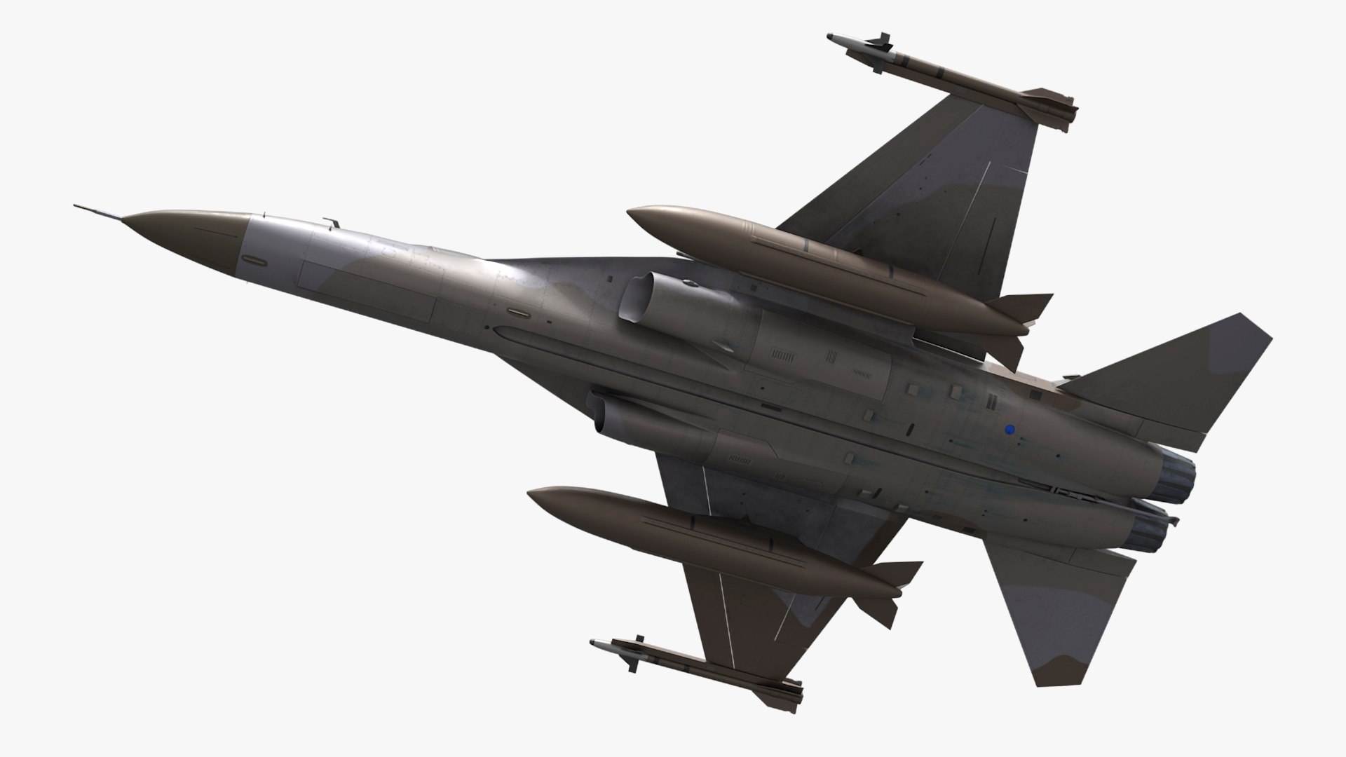 Combat Interceptor Fighter Jet With Pilot Flying 3D Model - TurboSquid ...