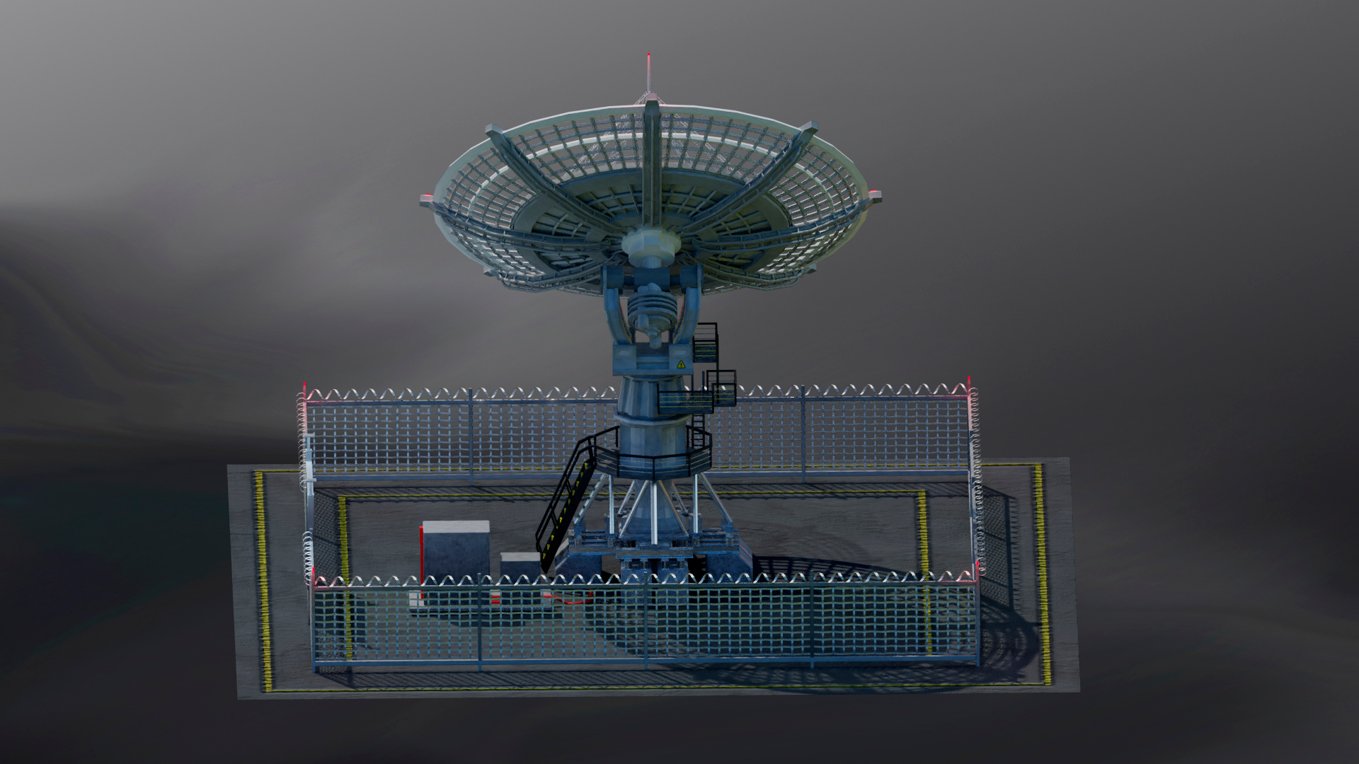 Free radio telescope 3D model - TurboSquid 1523248
