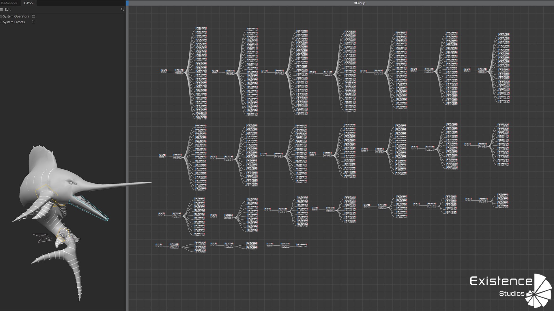 Marlin Low Poly Model Underwater Creatures Ocean Monster Fish Model Low Poly Fish 3D Art By Ex ...