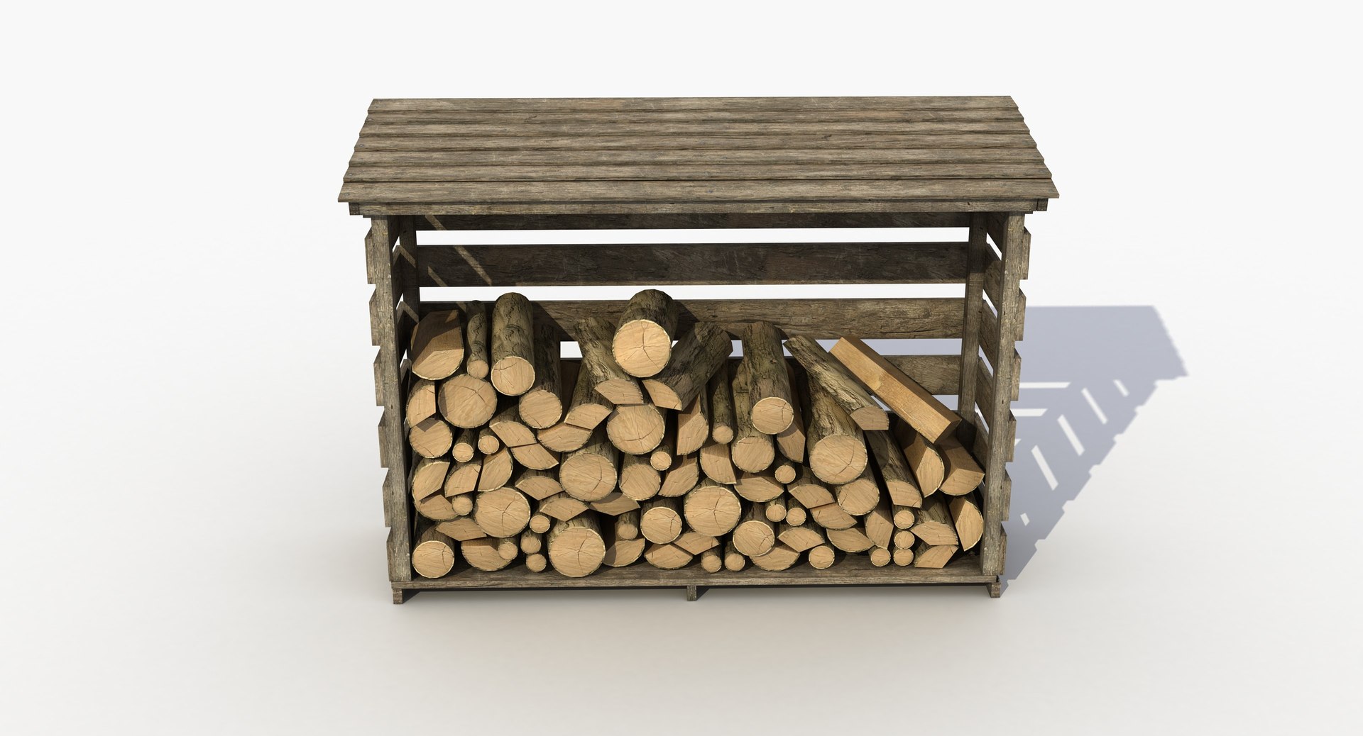 3D Old Woodshed 4 3D Model Model - TurboSquid 2000568