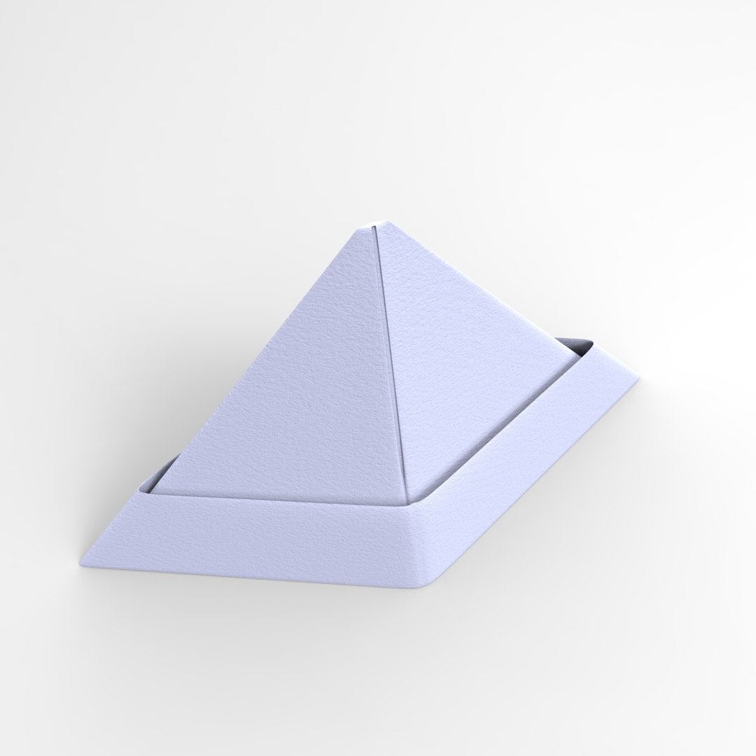 3d model hat paper