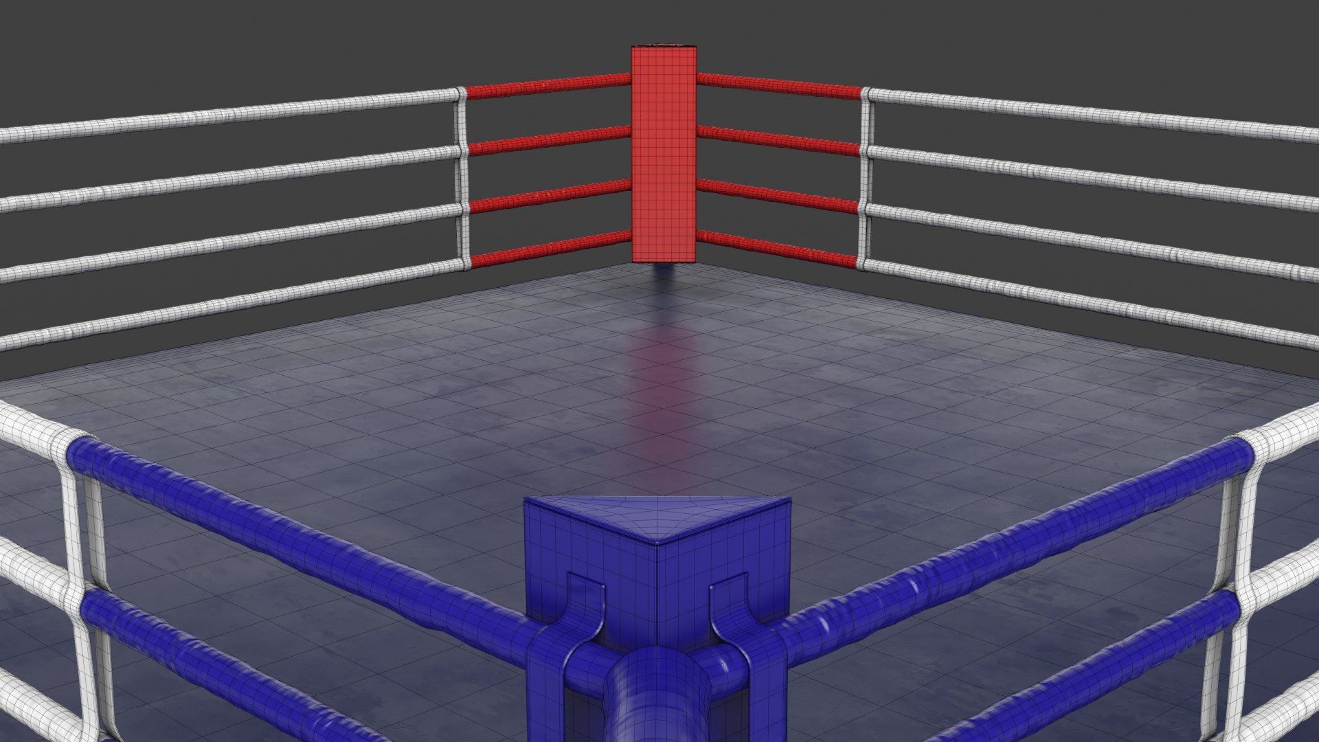3D Boxing Ring - TurboSquid 1905399