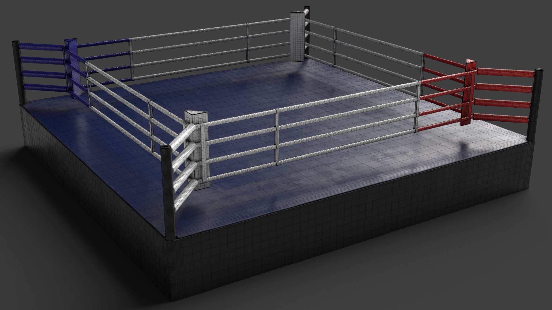 3D Boxing Ring - TurboSquid 1905399