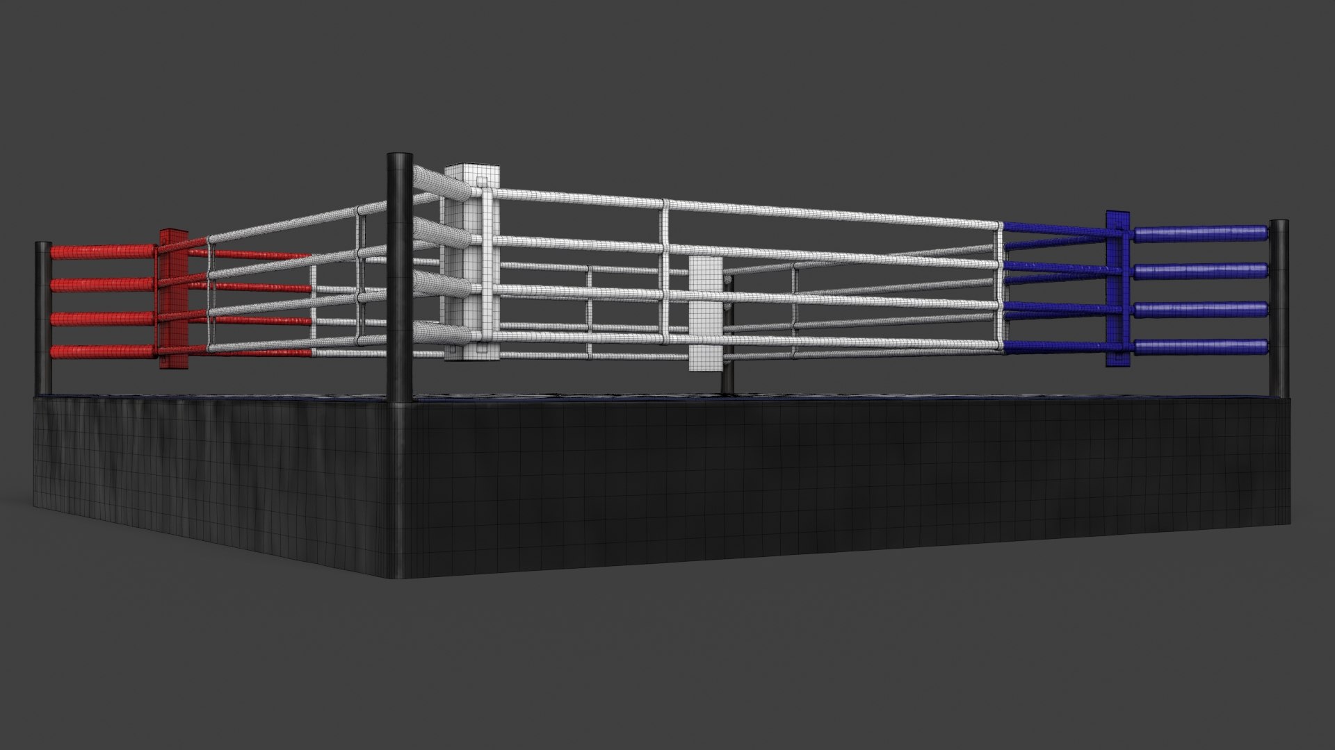 3D Boxing Ring - TurboSquid 1905399