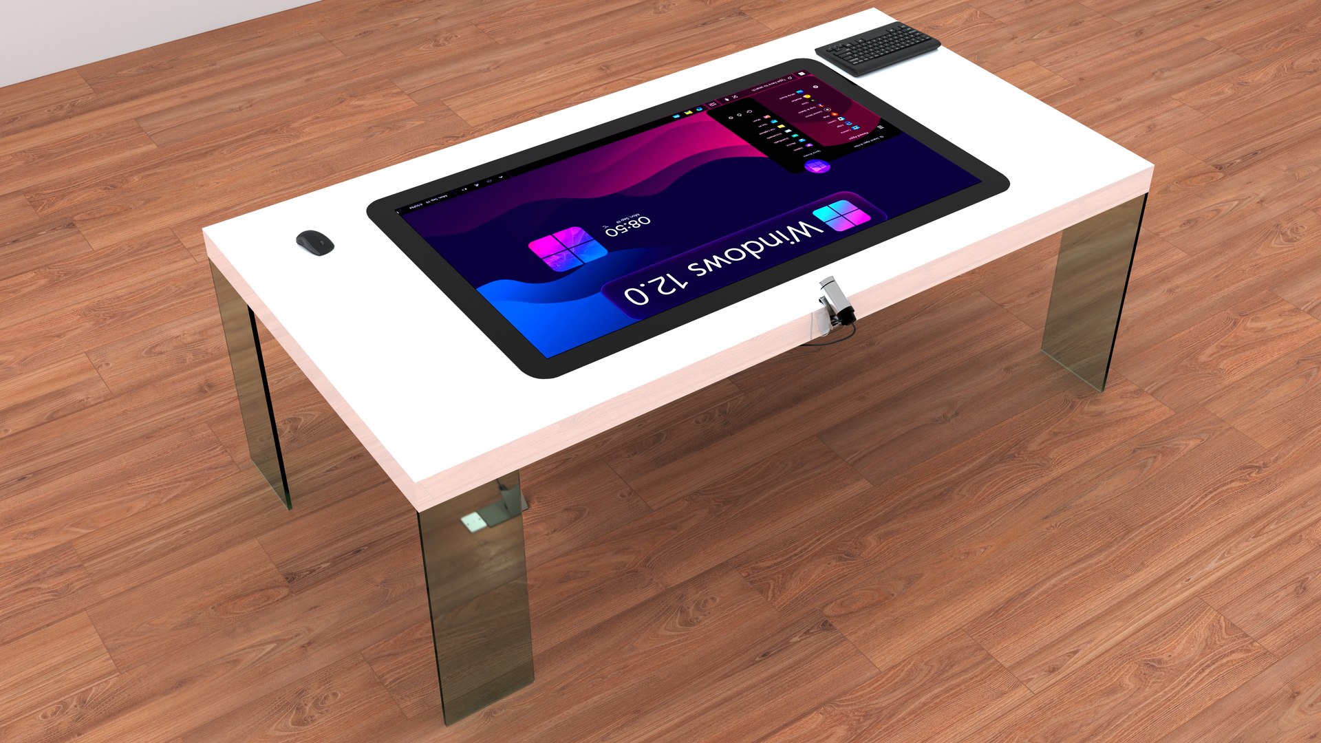Interactive Multi-Touch Table 8K 3D - TurboSquid 2202391