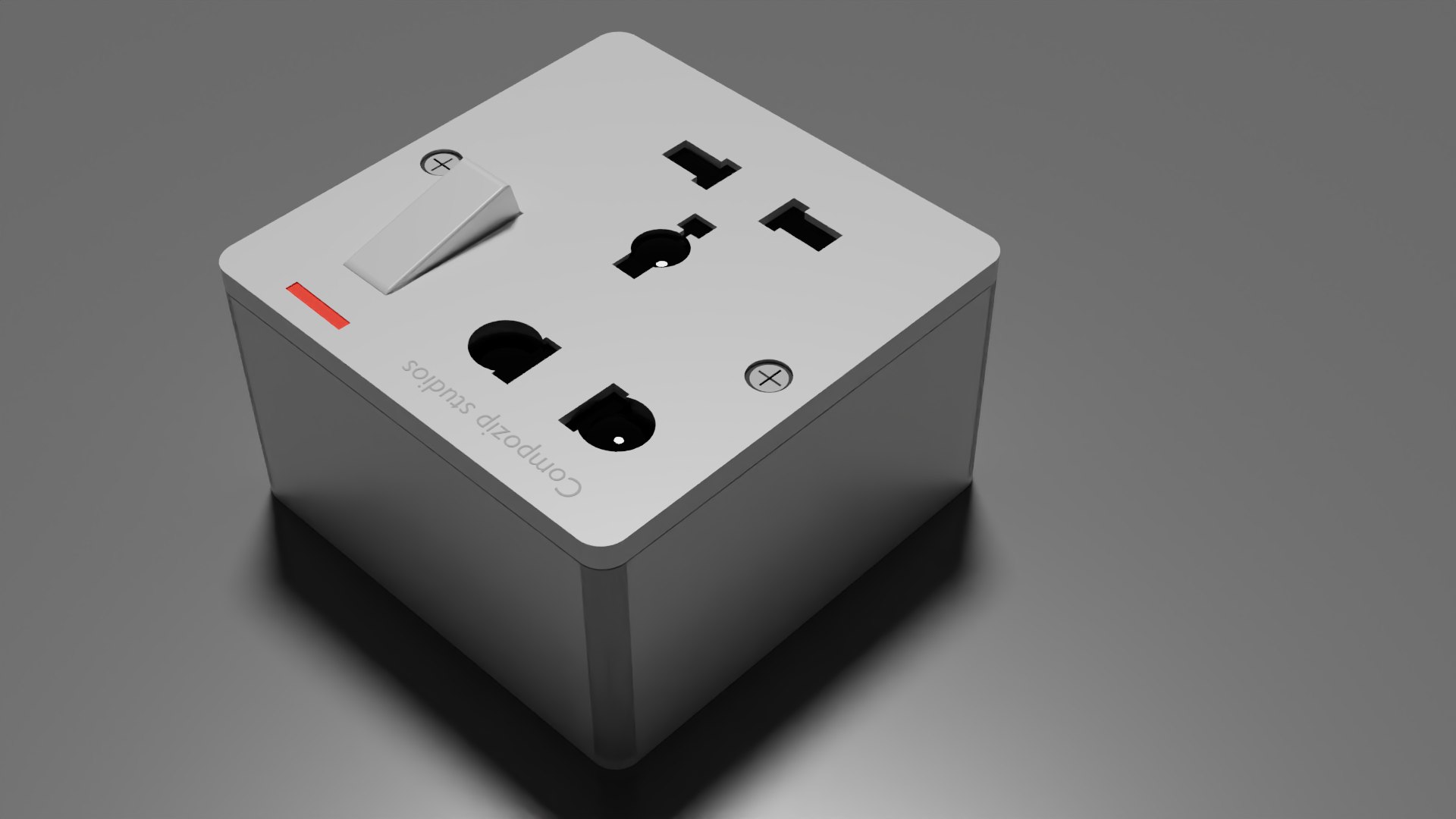 Switch Board 3D Model - TurboSquid 2336629