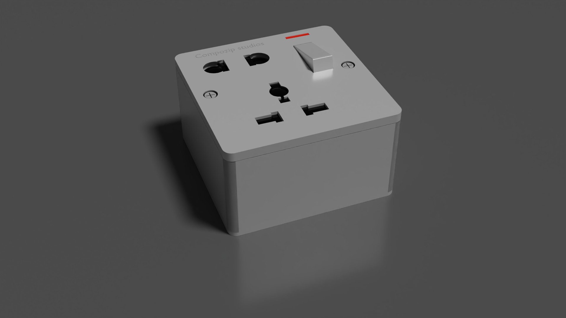 Switch Board 3D Model - TurboSquid 2336629