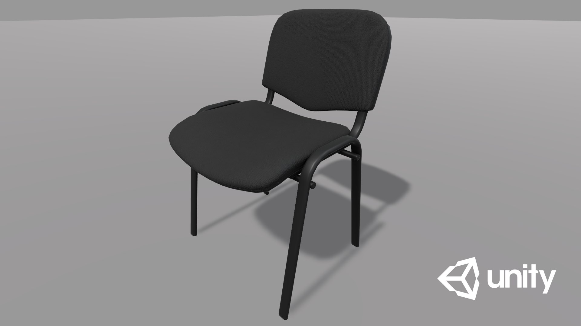 3D Model Low-poly Office Chair - TurboSquid 1585688