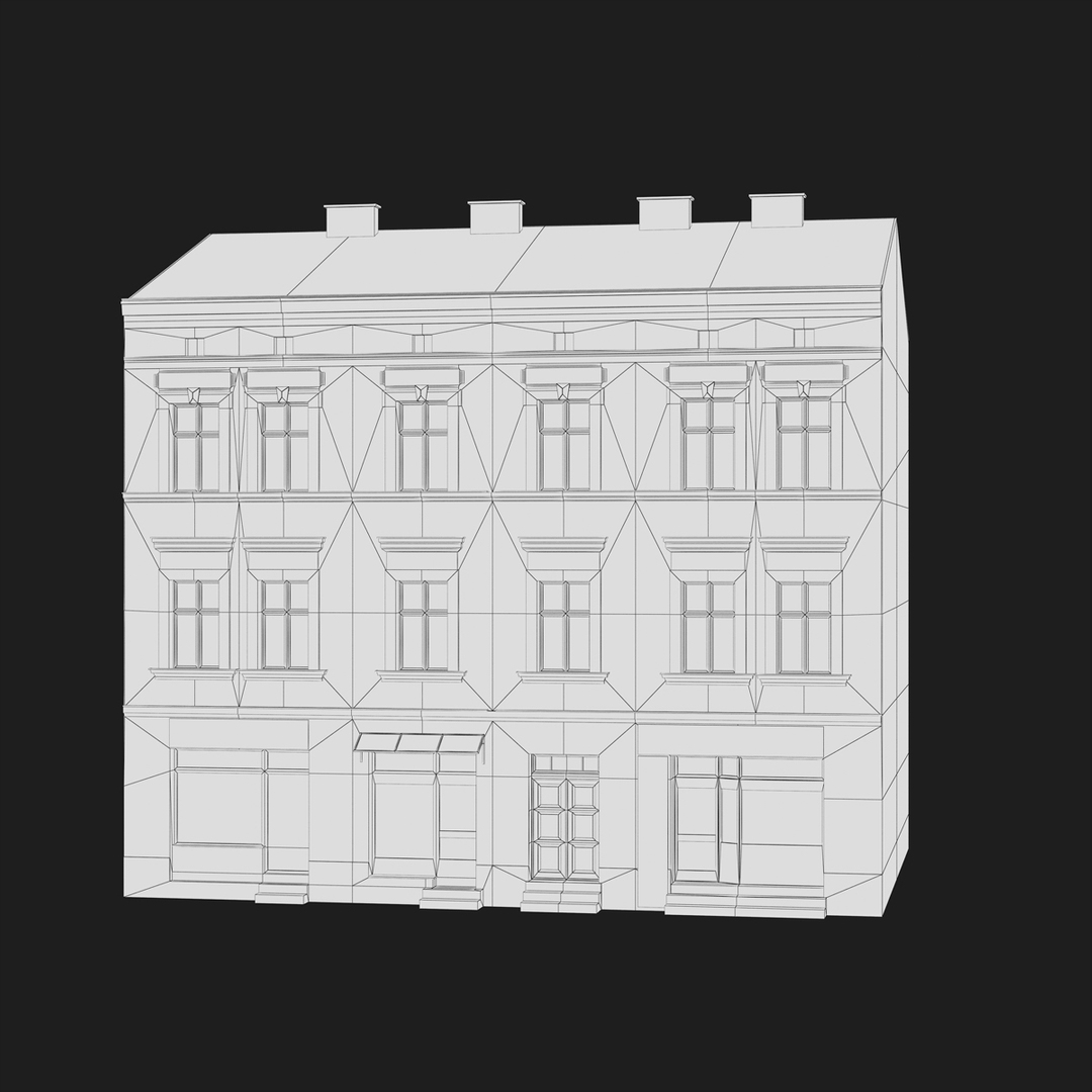 3ds Max Old Building