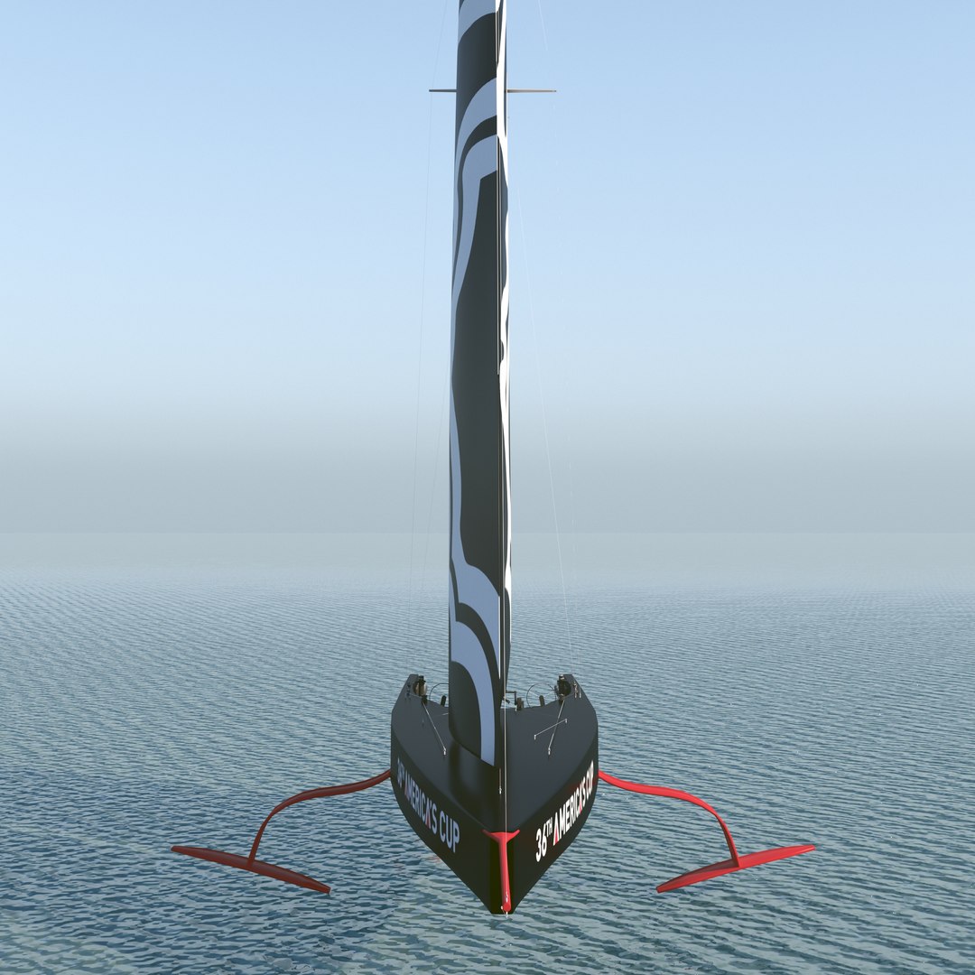 America S Catamaran Oracle 3D Model - TurboSquid 1577111