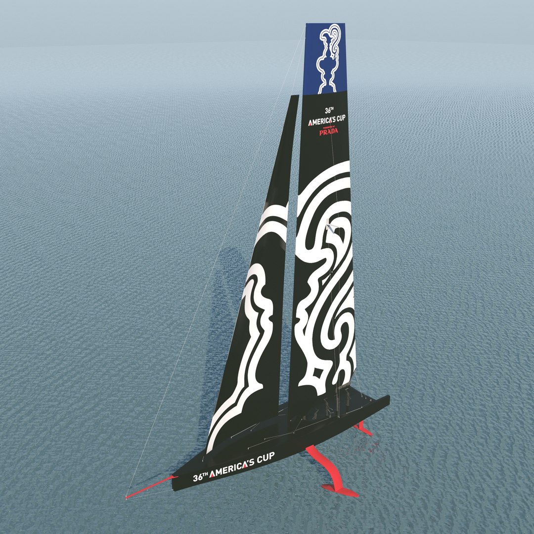 America S Catamaran Oracle 3D Model - TurboSquid 1577111