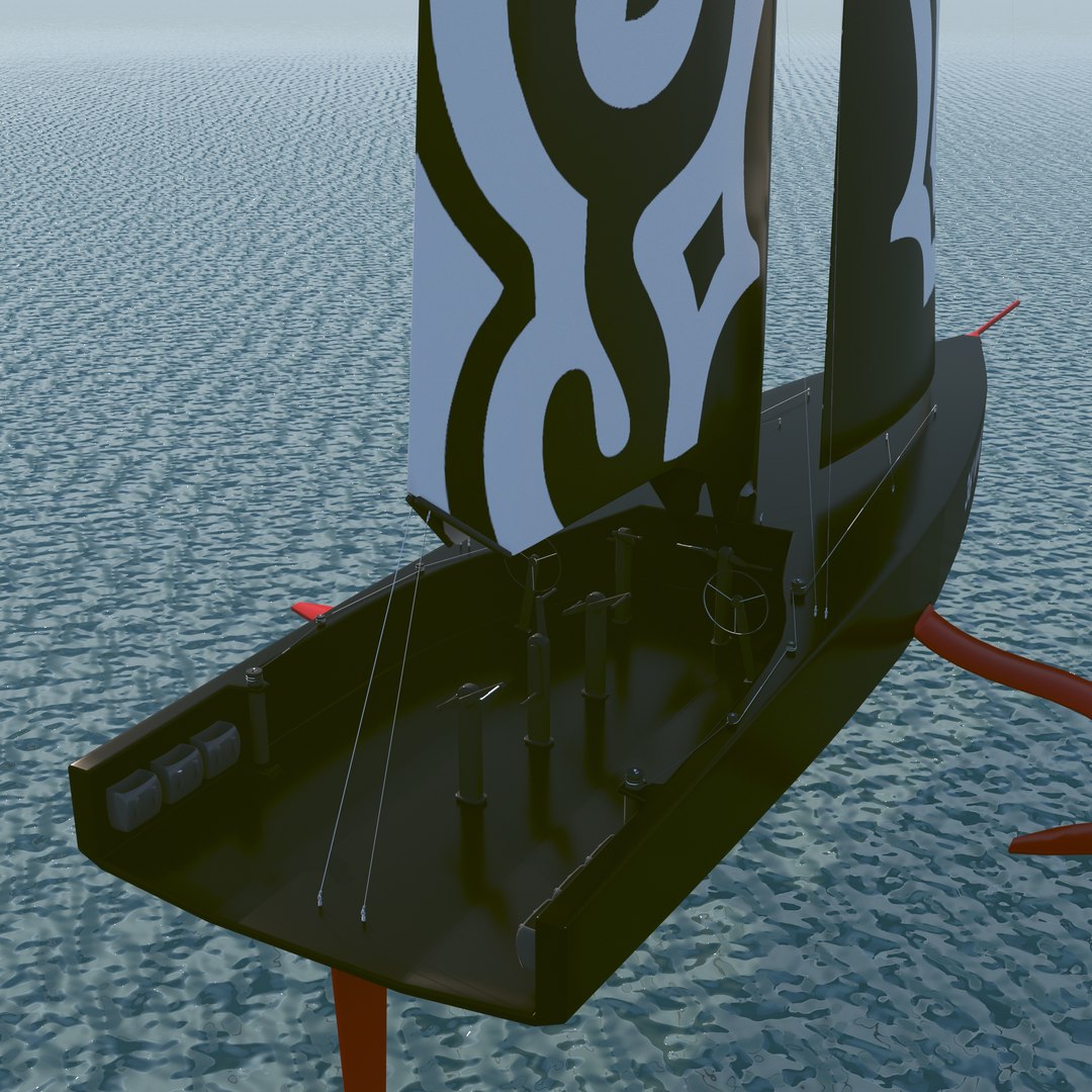 America S Catamaran Oracle 3D Model - TurboSquid 1577111