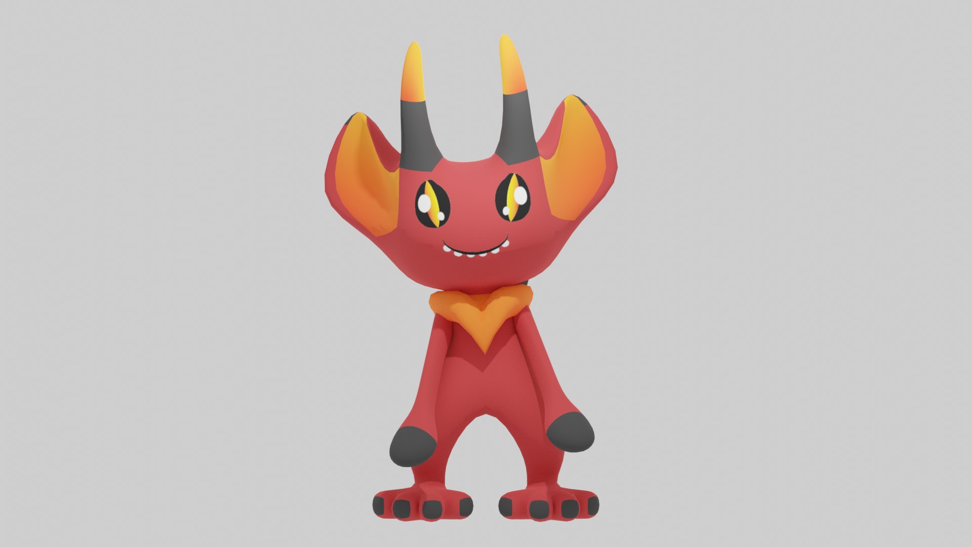 3D Fire Imp Model - TurboSquid 1742160