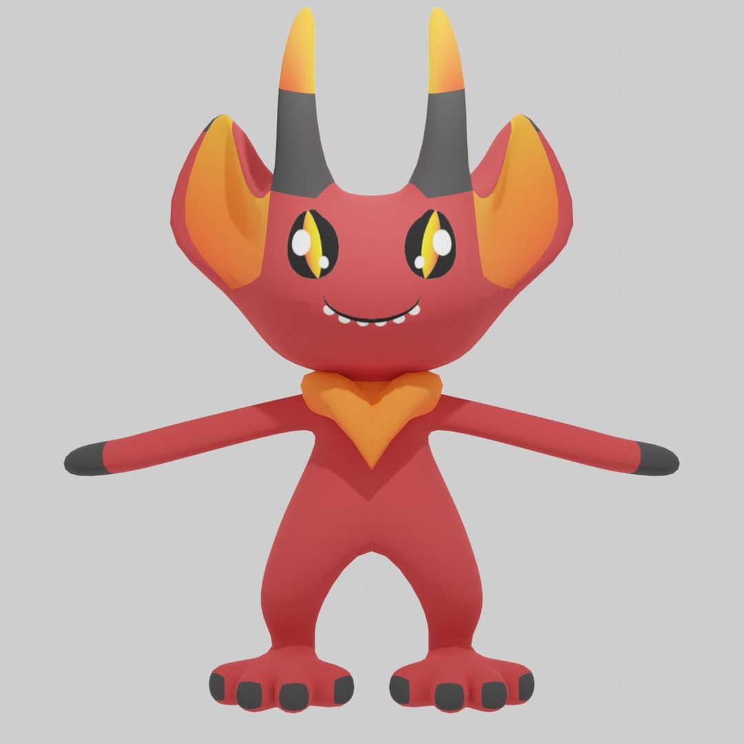 3D Fire Imp Model - TurboSquid 1742160