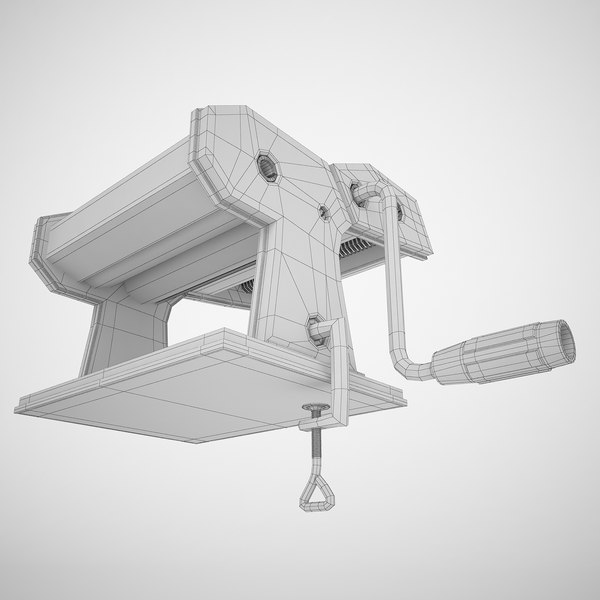 electric pasta machine 3d max