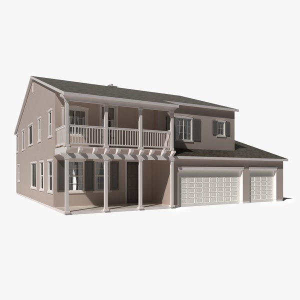 3ds max house home