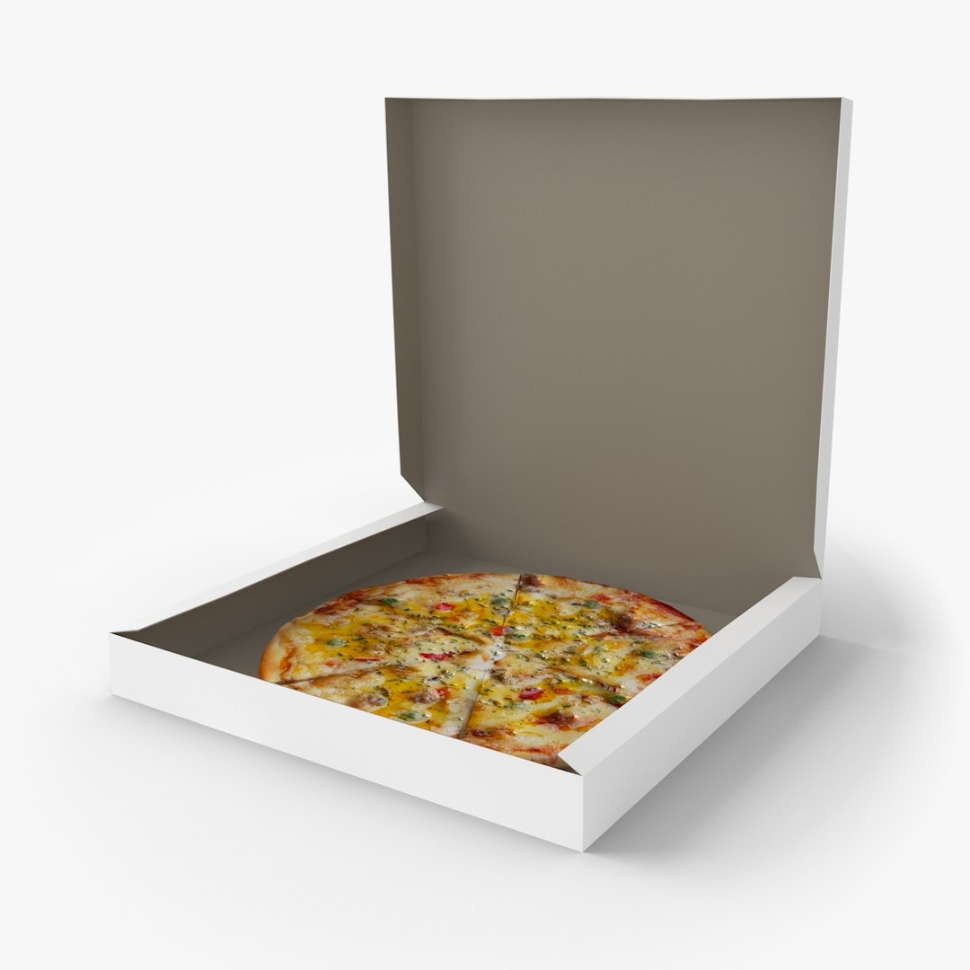 Pizza Box 3d X