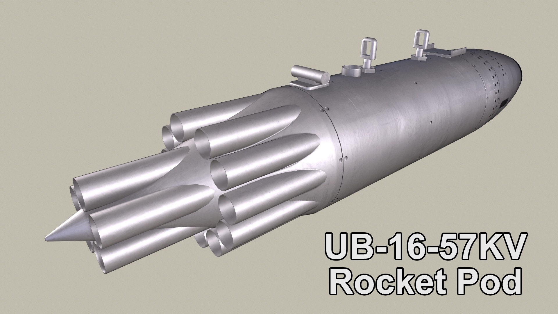 3D Rockets And Gun Pods Collection - TurboSquid 1951883