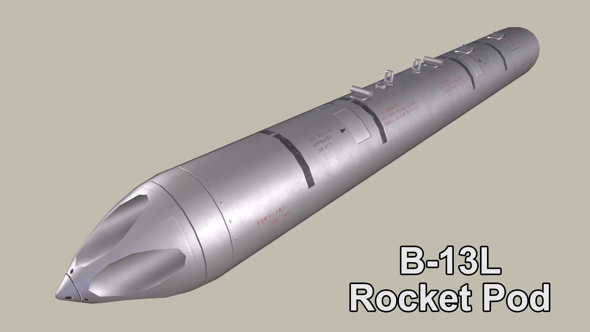 3D Rockets And Gun Pods Collection - TurboSquid 1951883
