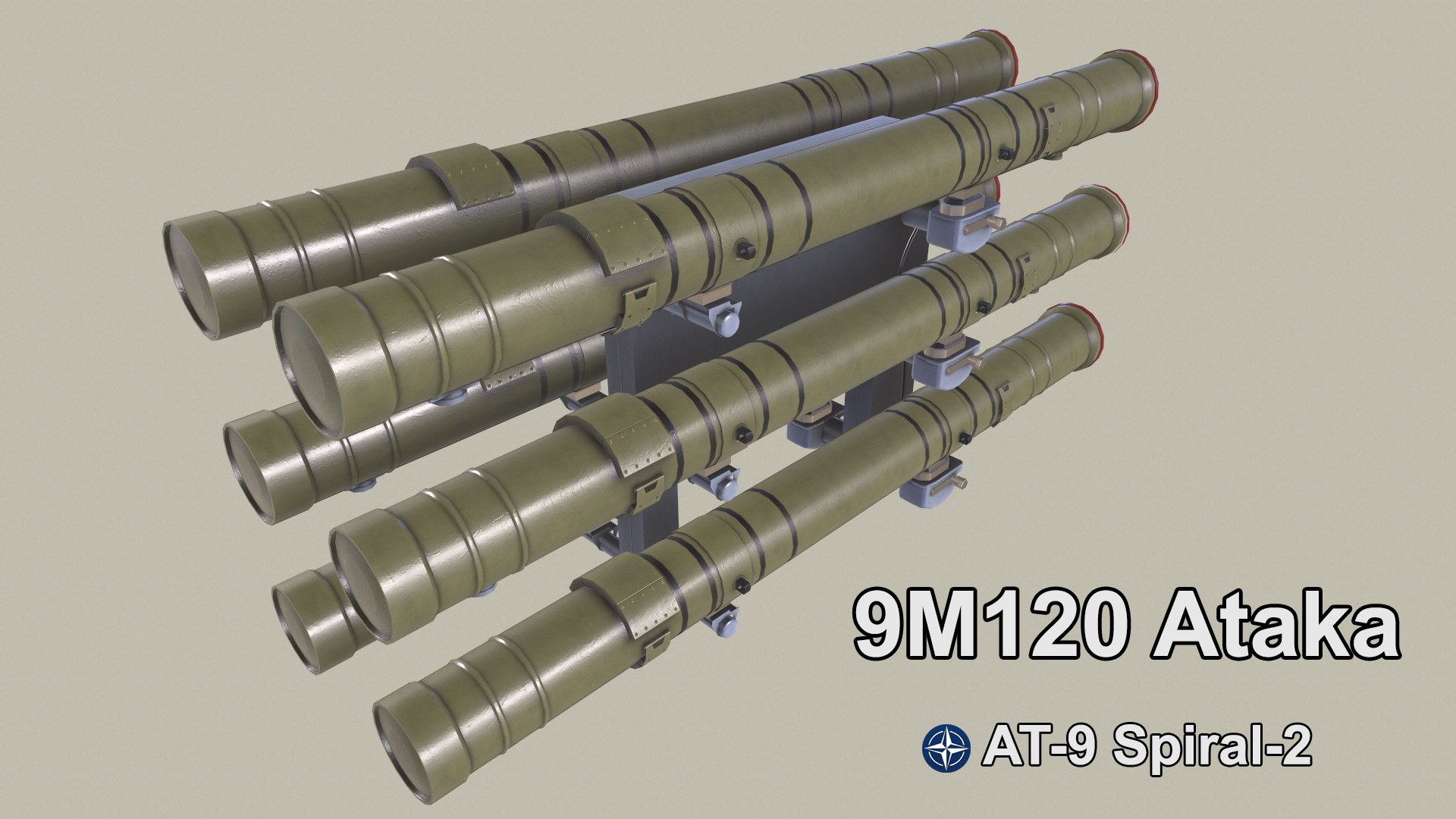 3D Rockets And Gun Pods Collection - TurboSquid 1951883