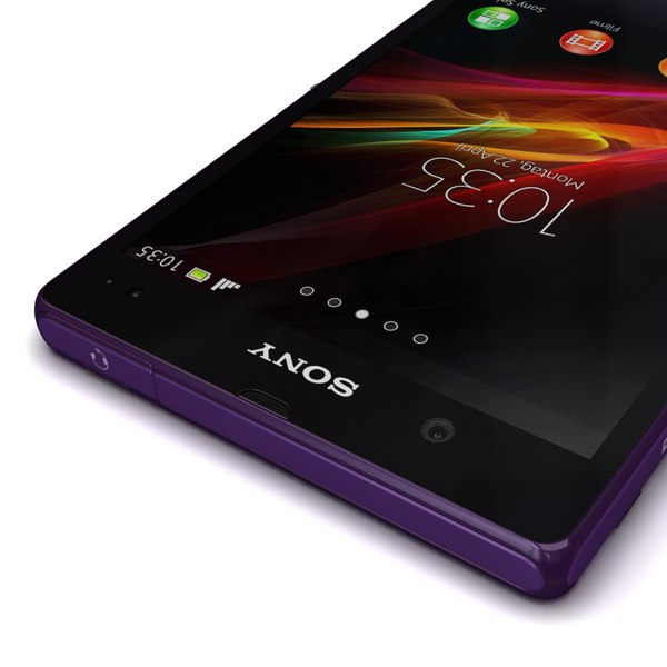 sony xperia z purple 3d max