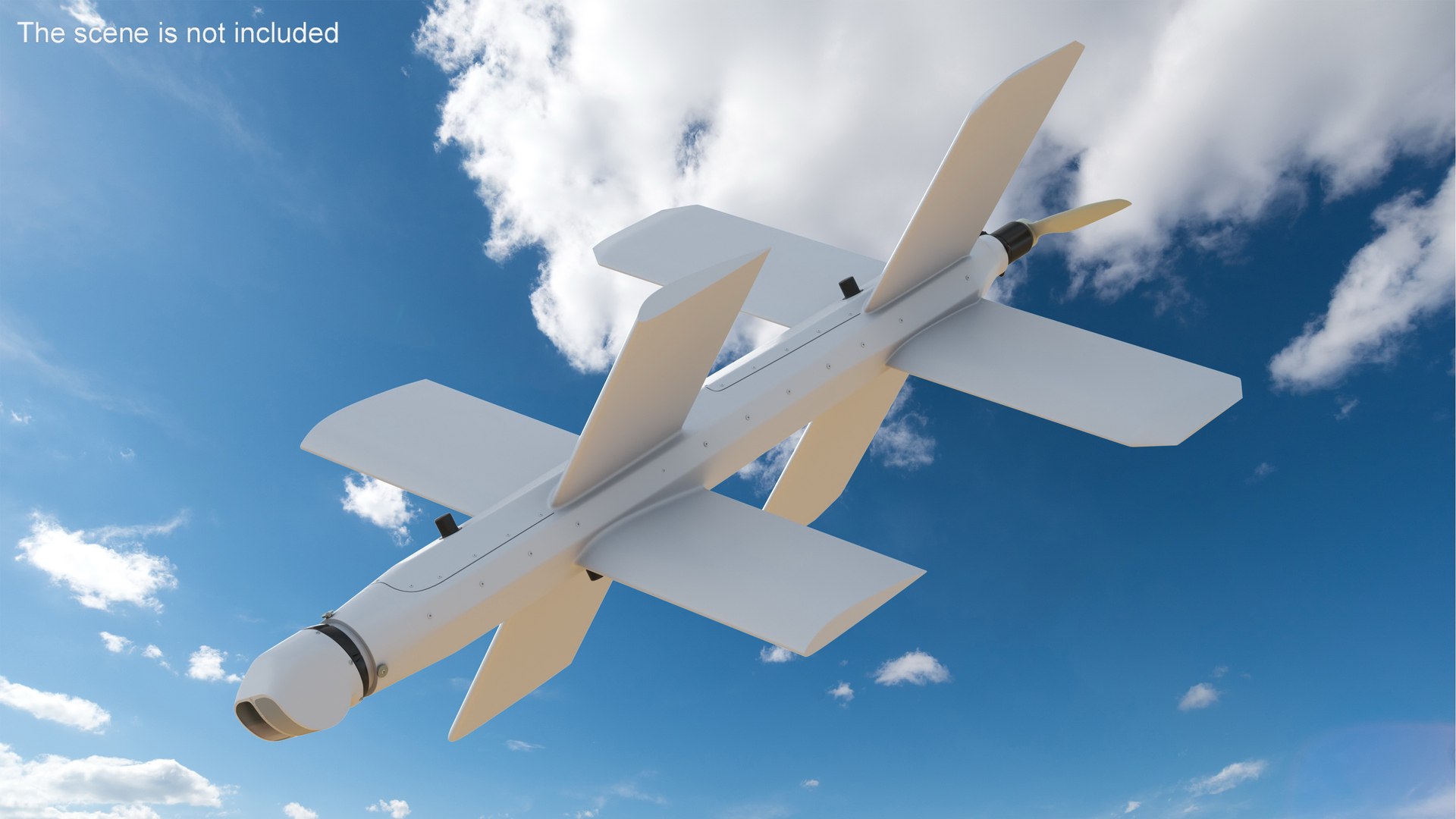 3D Kamikaze Attack Unmanned Aerial Vehicle - TurboSquid 1974357