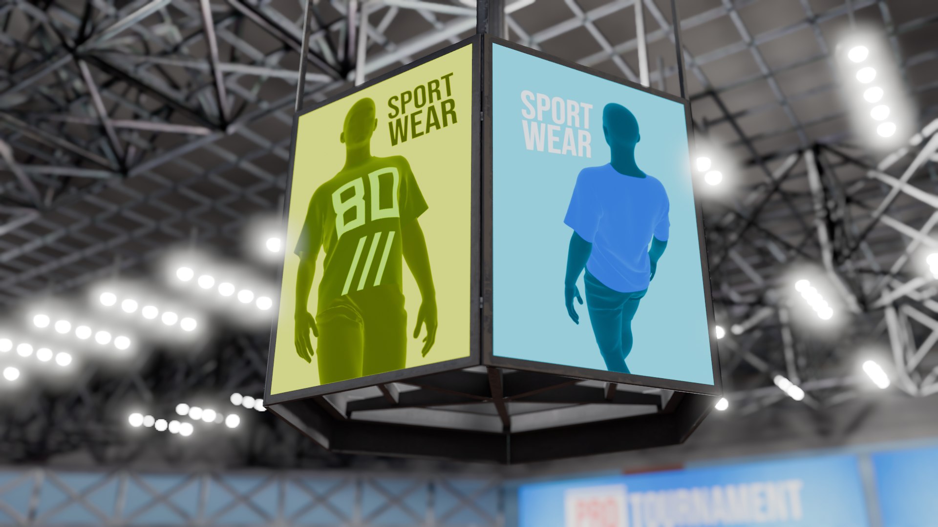 3D Model VR Basketball Court - TurboSquid 2152900