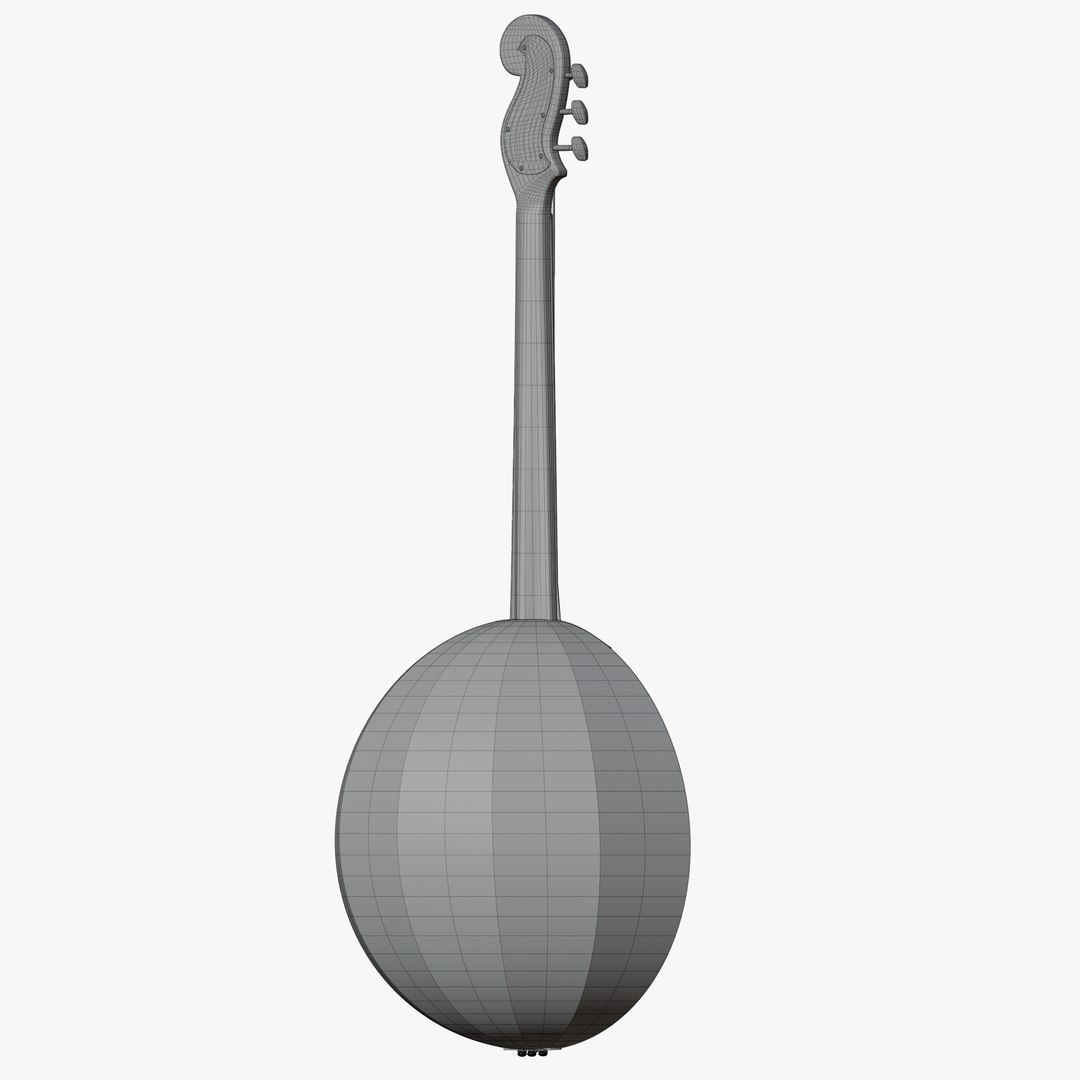 3D Domra PBR Model - TurboSquid 2369987