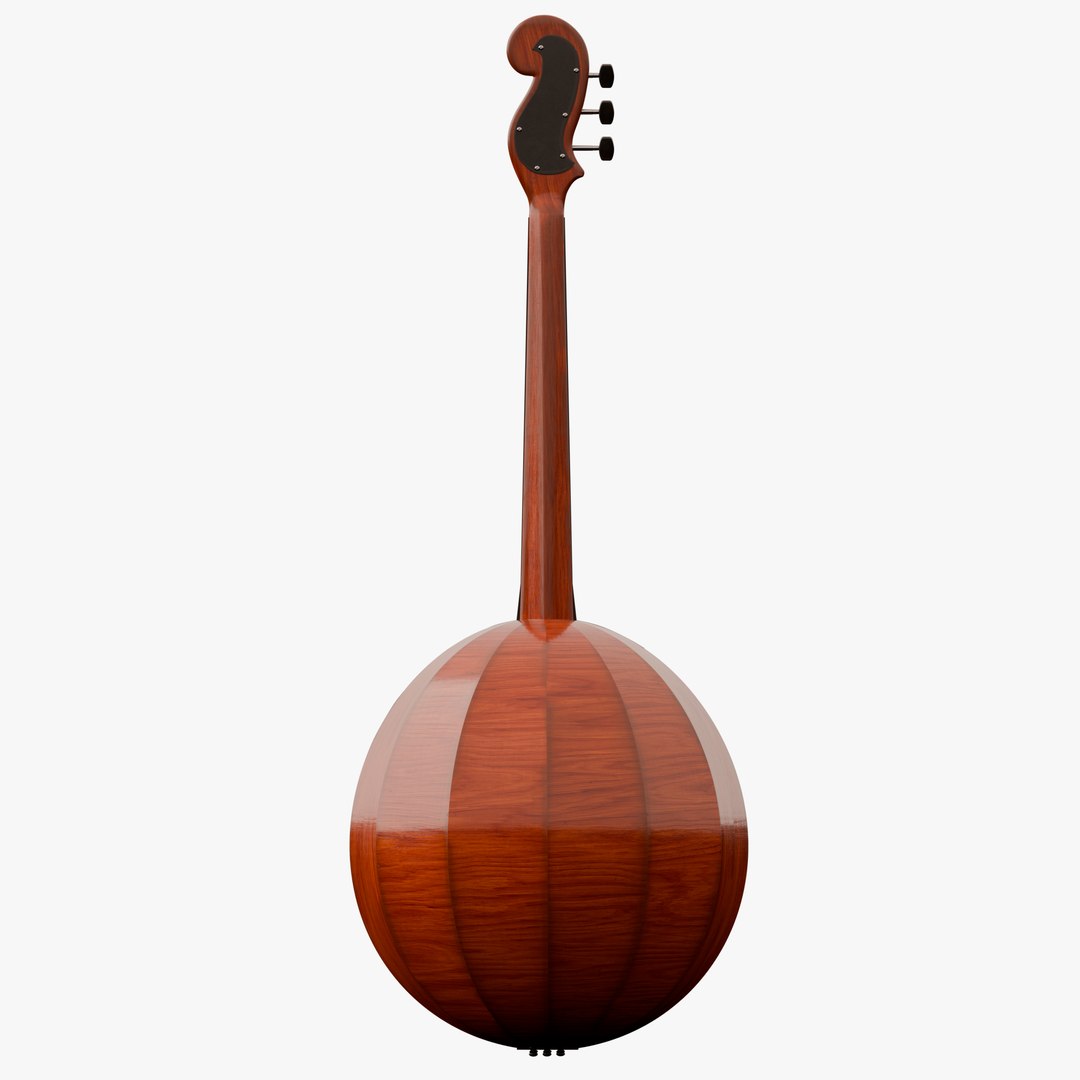 3D Domra PBR Model - TurboSquid 2369987
