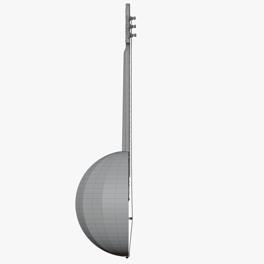 3D Domra PBR Model - TurboSquid 2369987