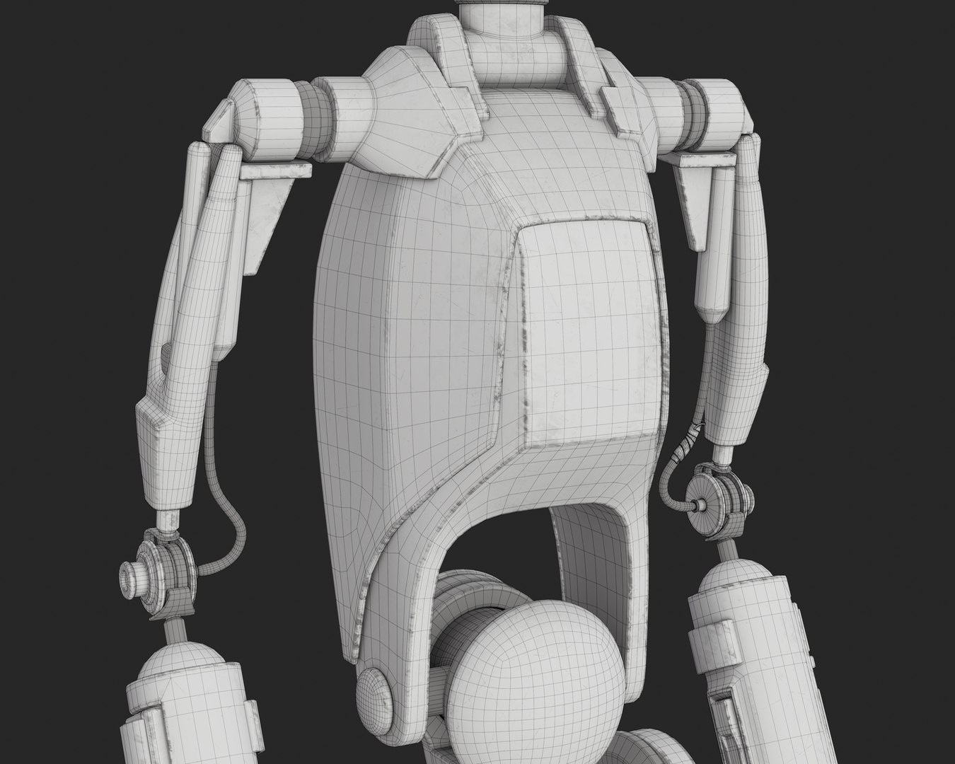 Pit Droid Rig V1 V2 V3 3D - TurboSquid 2327564