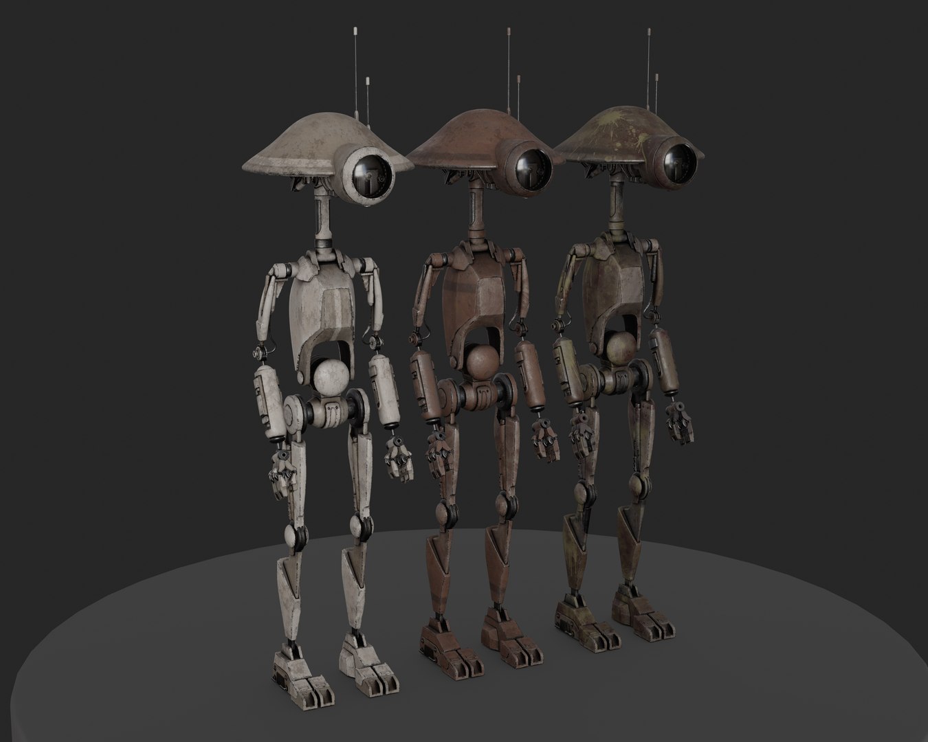Pit Droid Rig V1 V2 V3 3D - TurboSquid 2327564