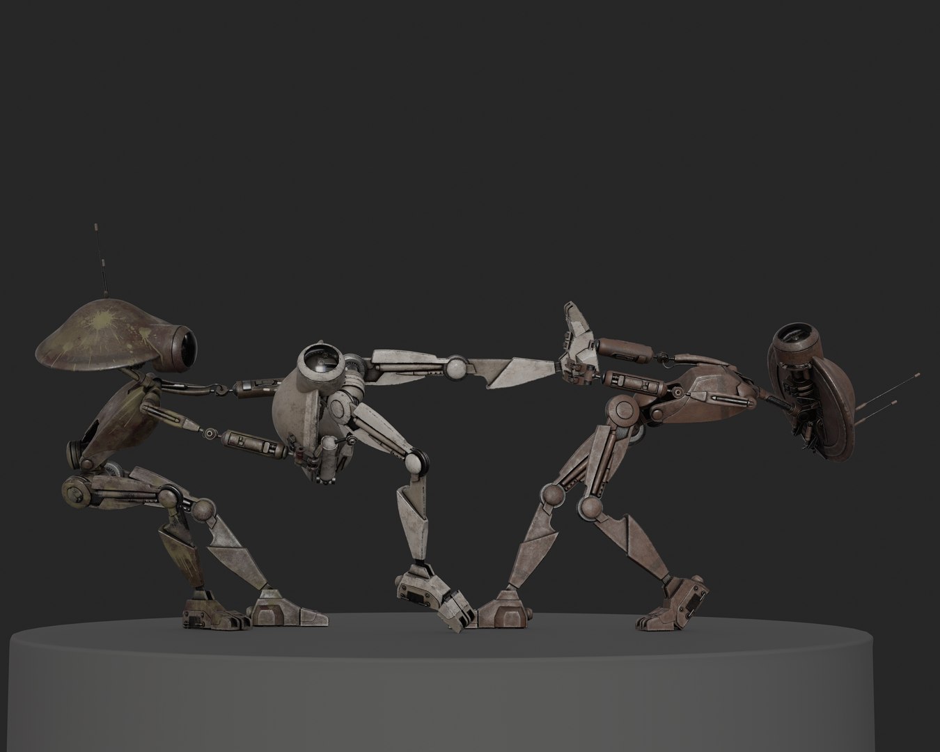 Pit Droid Rig V1 V2 V3 3D - TurboSquid 2327564